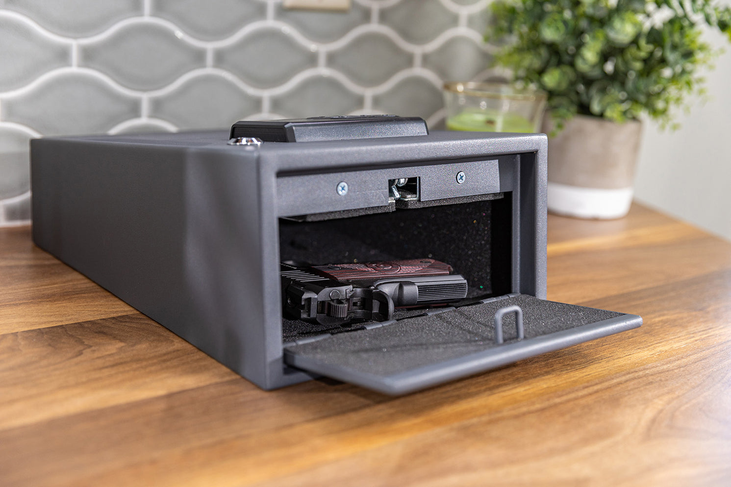 SnapSafe® One‑Gun Keypad Vault — Shop Gun Safes